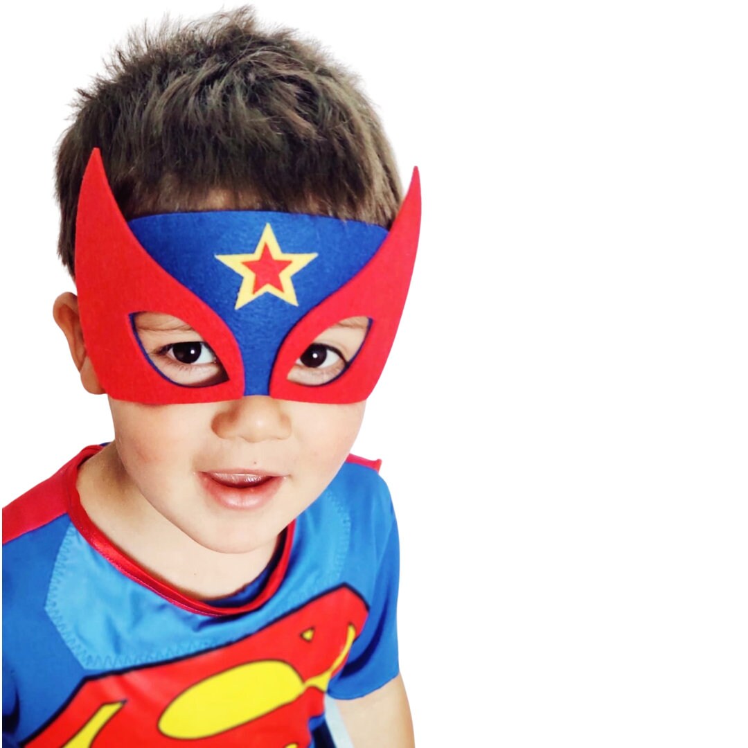 Felt Superhero Masks - Etsy