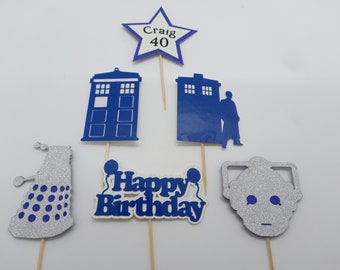 Dr Who Cake Topper | Etsy