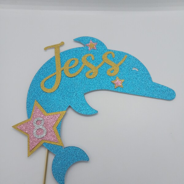 Dolphin Cake Topper - Etsy