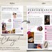 Performing Art Editable Canva Template | Theater Club Newsletter ...