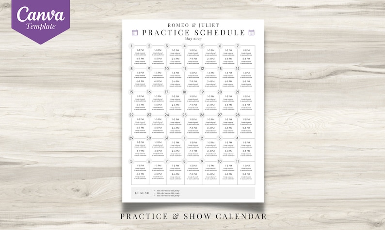 Performing Art Editable Canva Template | Theater Club Newsletter ...