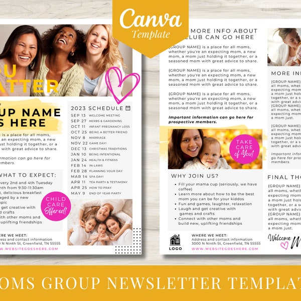 Flyers for Support Groups - Etsy