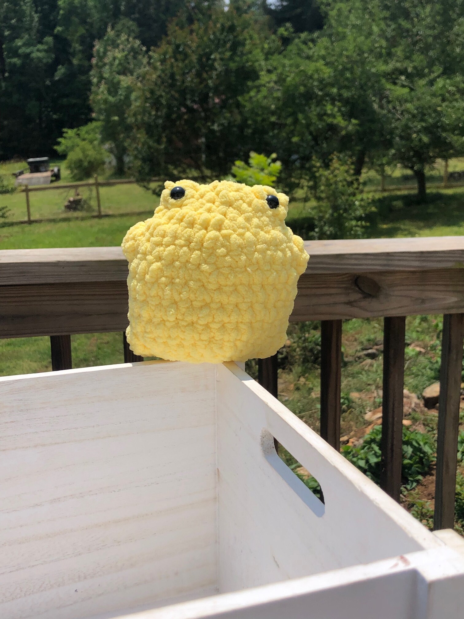 Crochet Bulky Stuffed Frog Stuffed Frog Stuffed Animal - Etsy