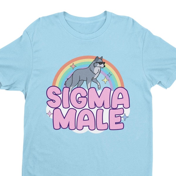 Sigma Wolf Shirt - Etsy