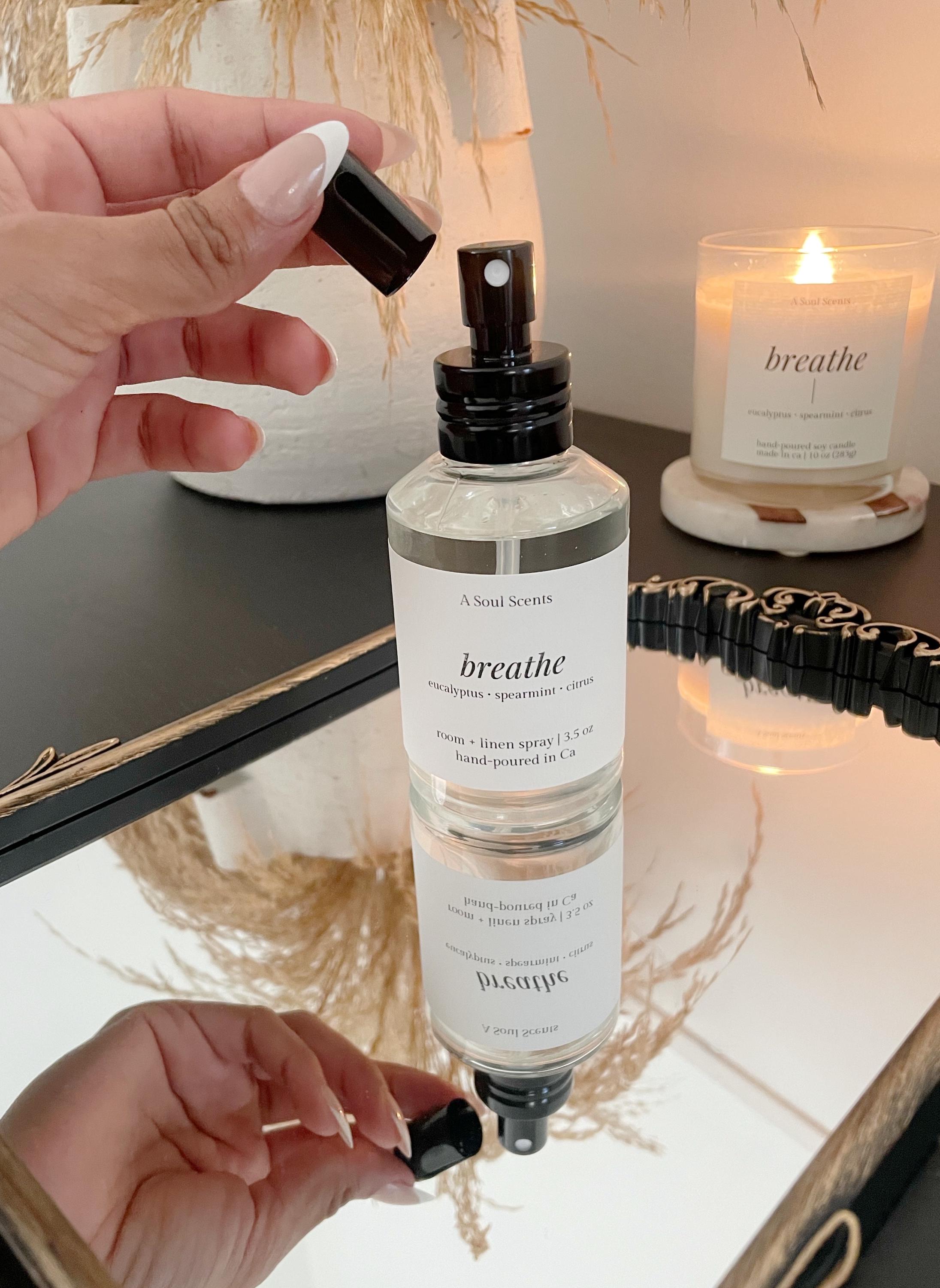 Scented Room Spray: Odor Eliminating Home Fragrance in Glass Bottle - Etsy