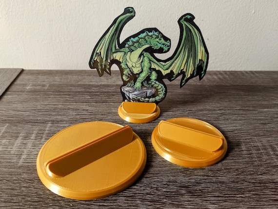 25mm Scale Larger Paper Miniature Bases TTRPG Gaming Tokens | Etsy