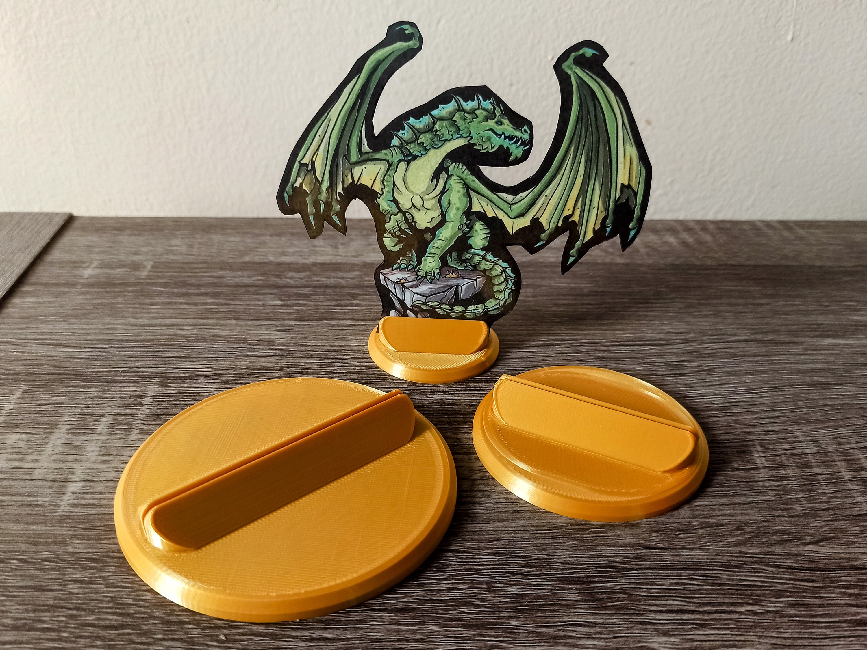 25mm Scale Larger Paper Miniature Bases TTRPG Gaming Tokens - Etsy ...