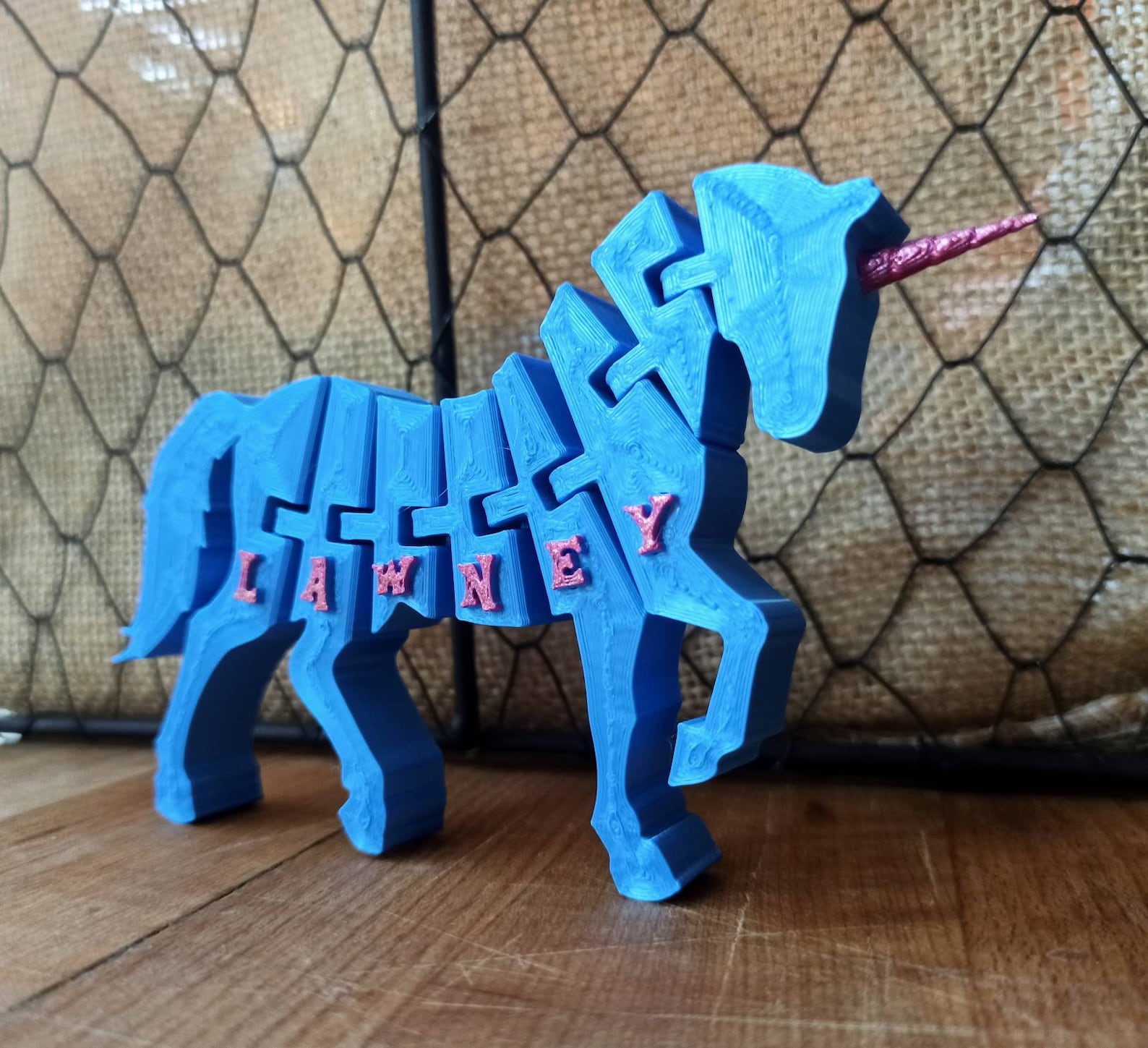 3D Printed Flexi Unicorn - Etsy
