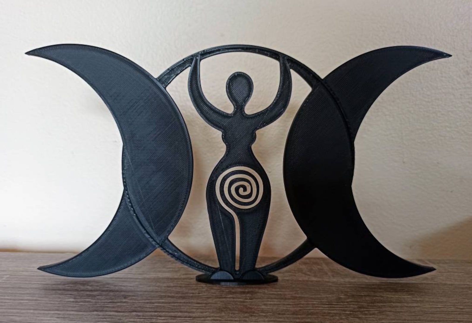 3D Printed Triple Goddess Art - Etsy