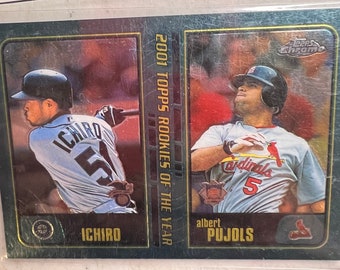 2001 Topps Ichiro Rookie Card - Etsy