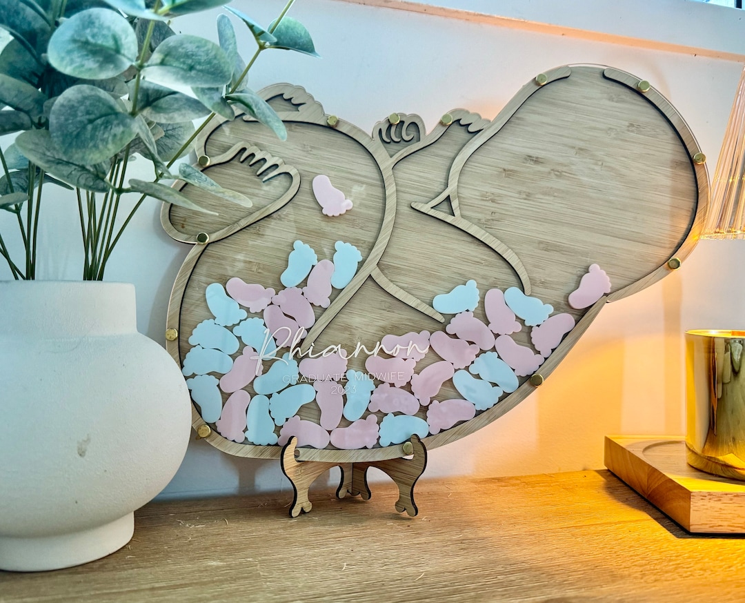 Baby & Feet Catch Counter for Student Midwives, Midwives, Doulas - Etsy ...