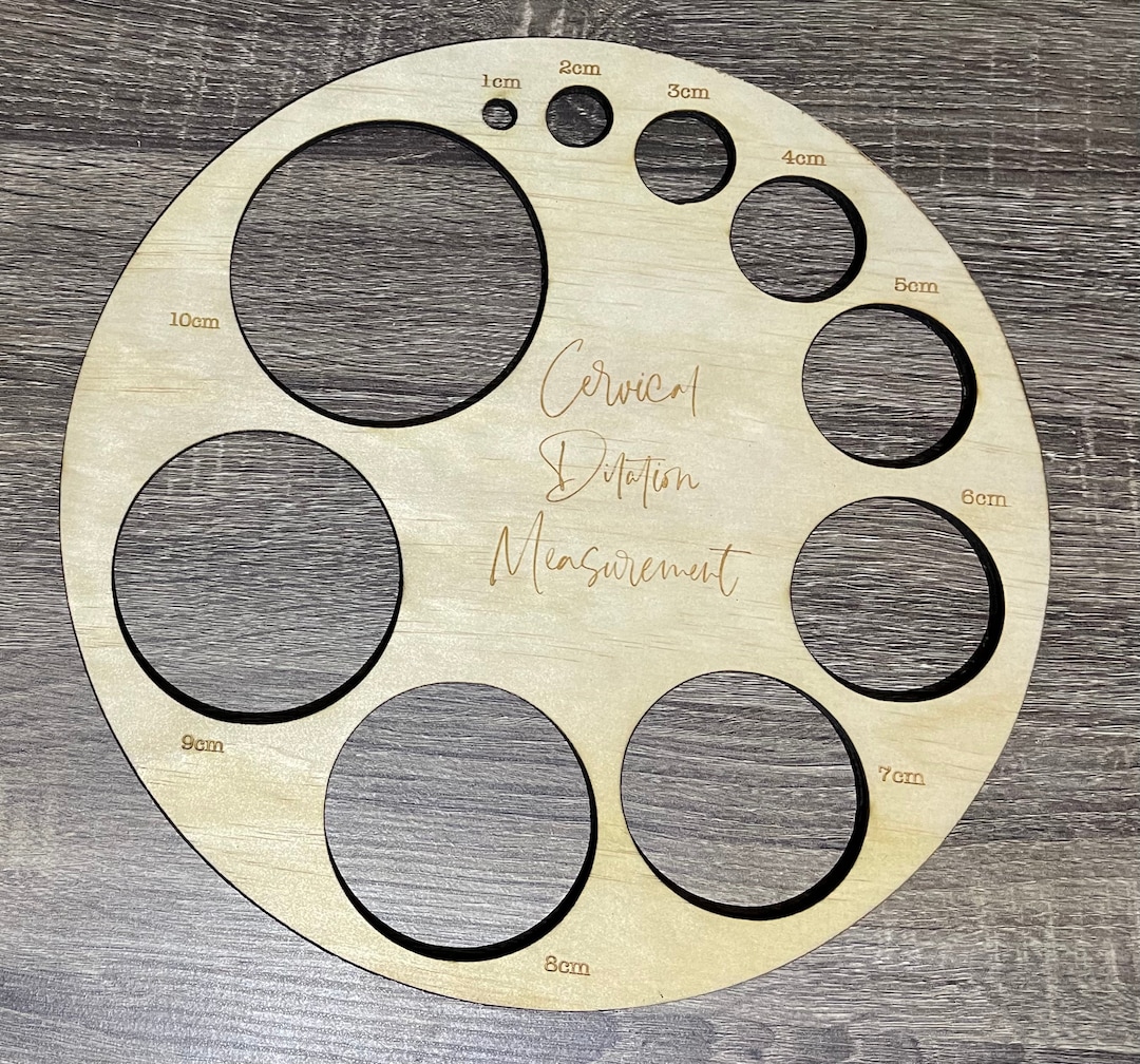 Visual Cervical Dilation Tool for Midwives, Student Midwives, Doula ...