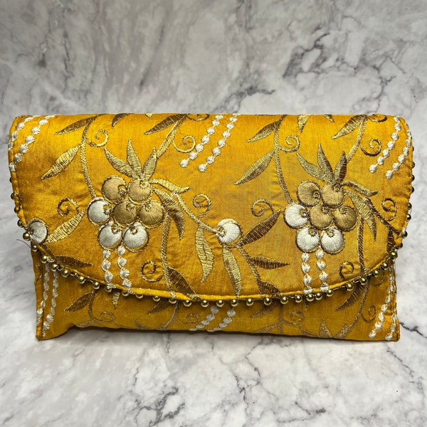 Floral Clutch Purse - Etsy