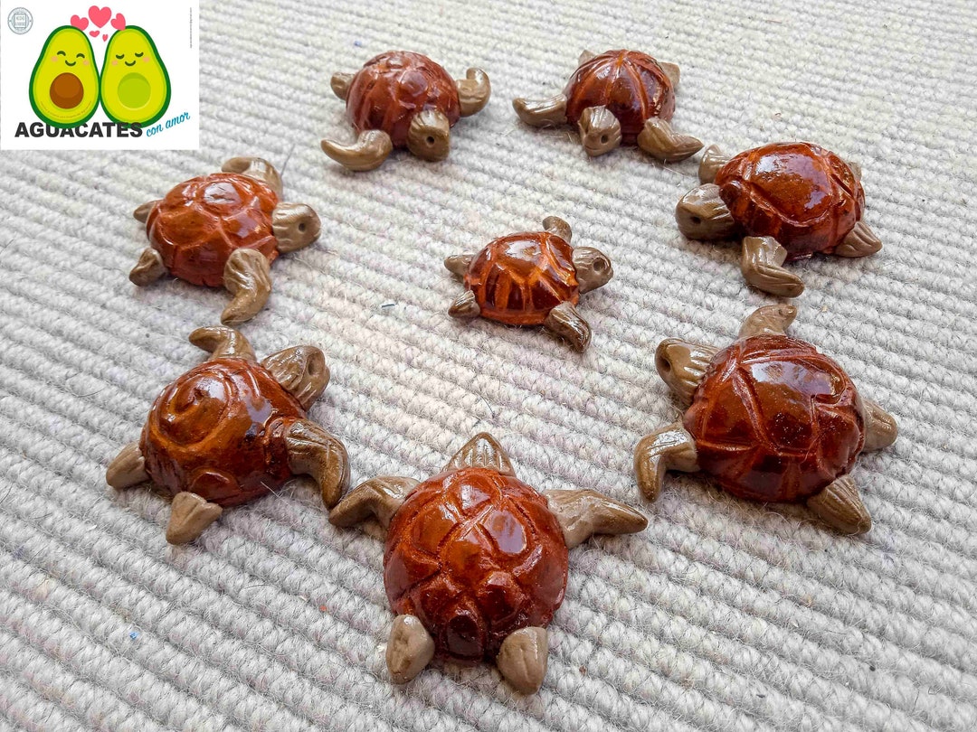 Sea Turtle Magnets Made With Avocado Seed - Etsy