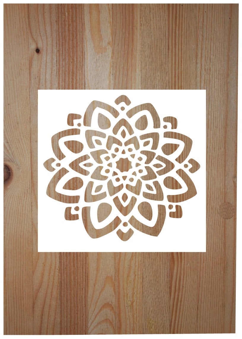 WALL DECOR STENCIL - Stencils for Wall, Stencils for Home Decor, Wall ...