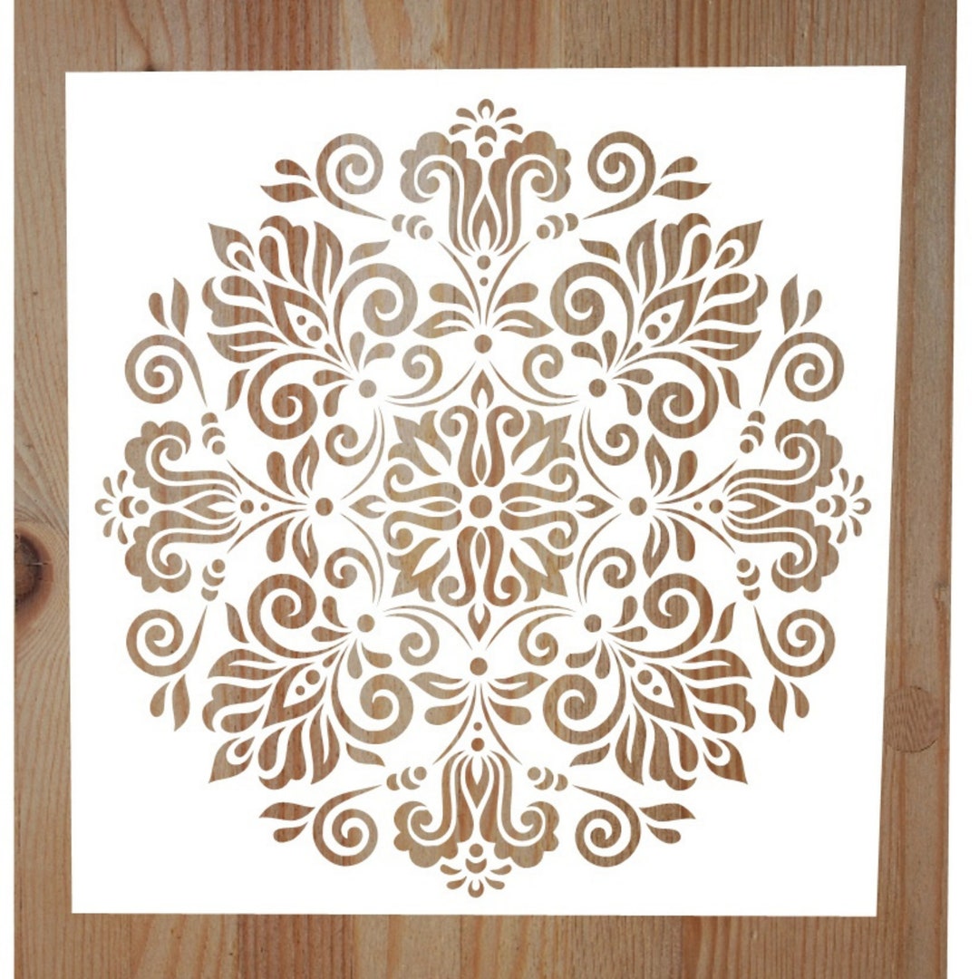 FLOWER STYLE STENCILS - Wall Paint Stencils, Stencil for Wall, Stencil ...