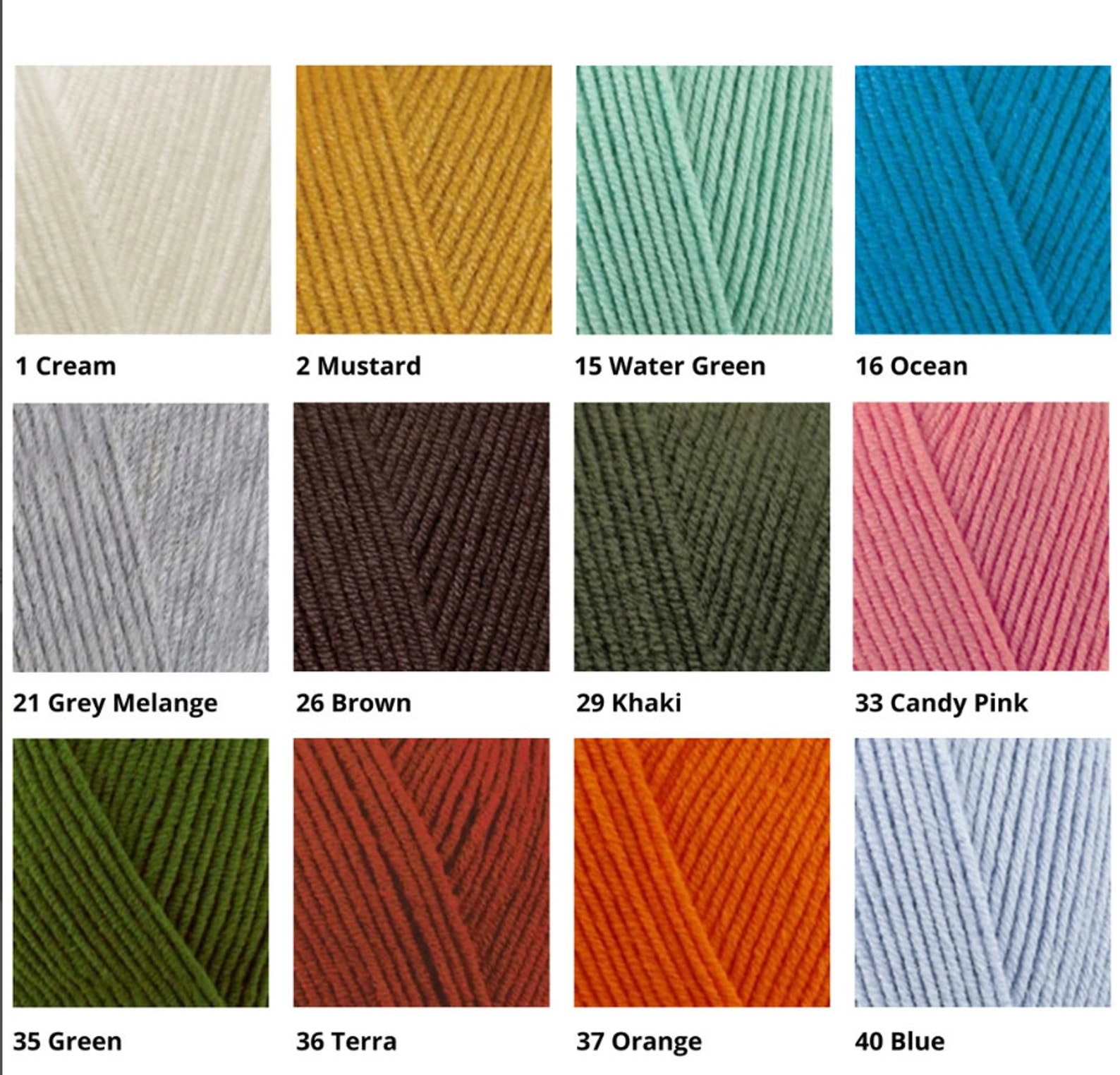 ALIZE COTTON GOLD Wool Yarn Hobby Knitting Crochet Yarn - Etsy