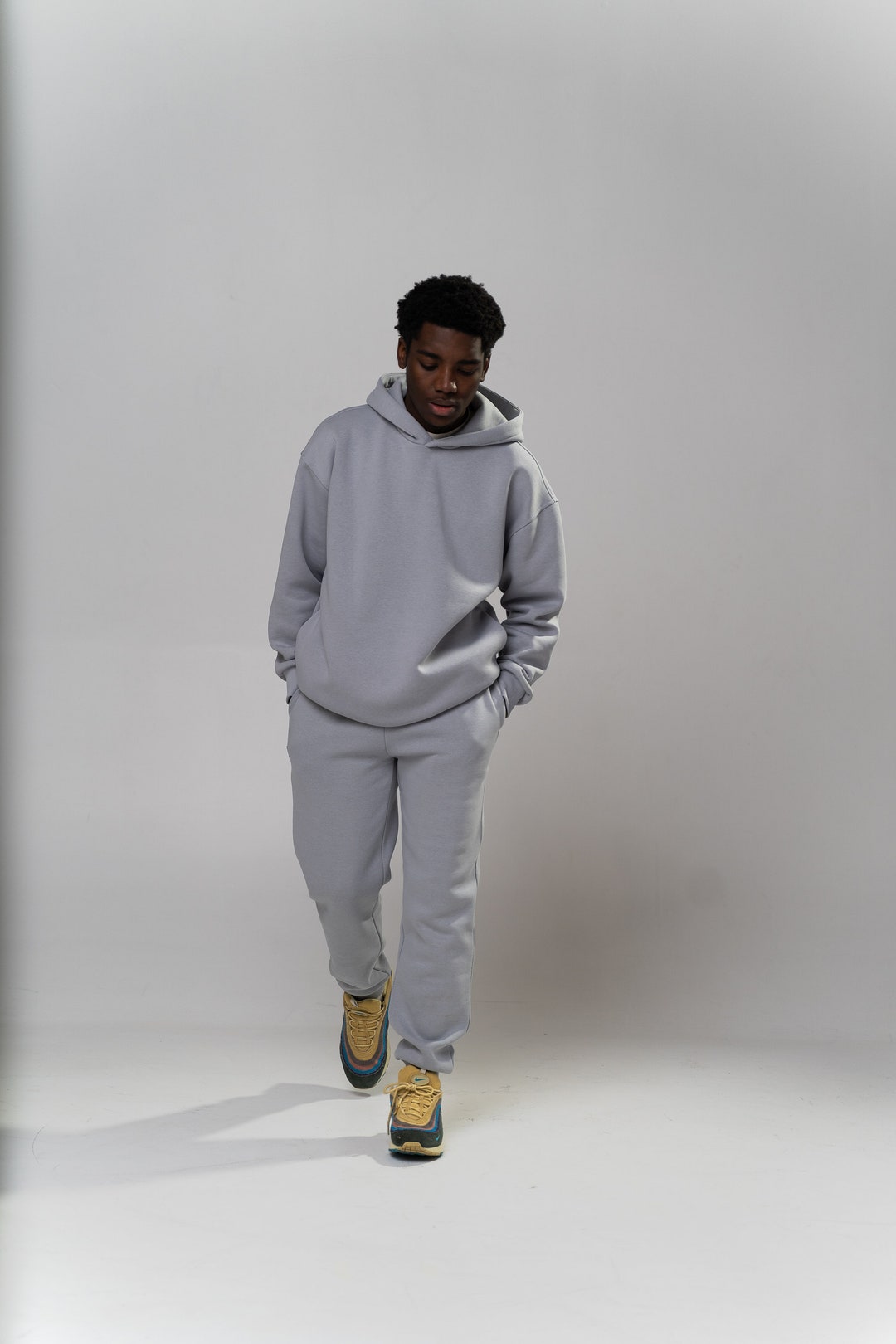 2 Piece Set Oversized Hoodie With Sweatpants Handmade, Cozy and Warm ...