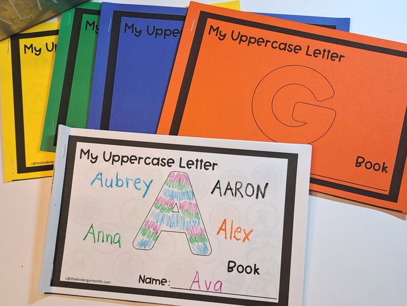Alphabet Books: Letter Recognition and Sounds, Uppercase and Lowercase ...