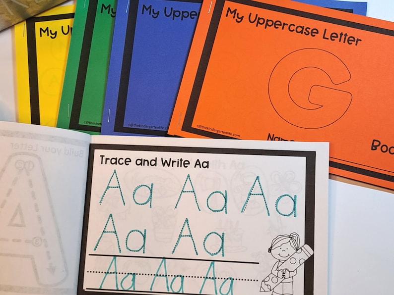 Alphabet Books: Letter Recognition and Sounds, Uppercase and Lowercase ...