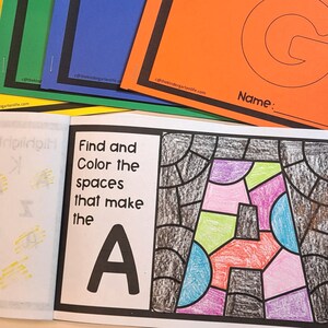 Alphabet Books: Letter Recognition and Sounds, Uppercase and Lowercase ...