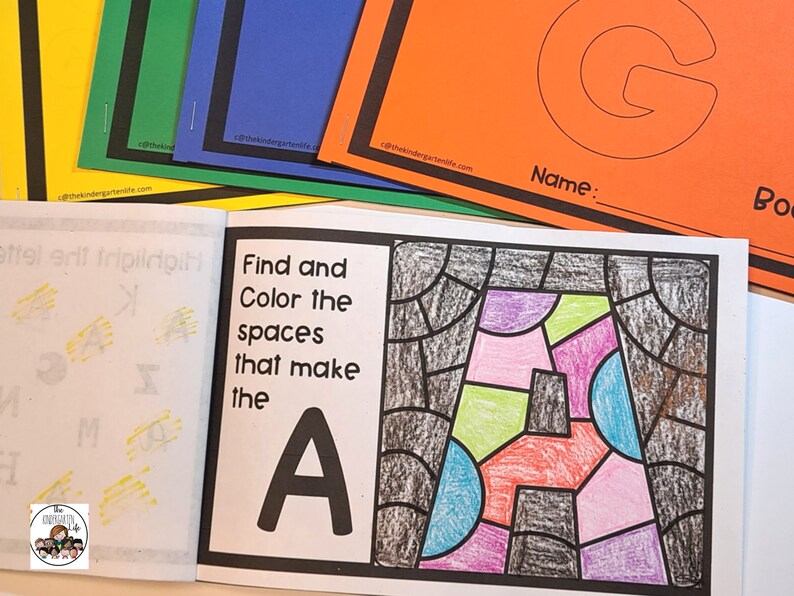Alphabet Books: Letter Recognition and Sounds, Uppercase and Lowercase ...