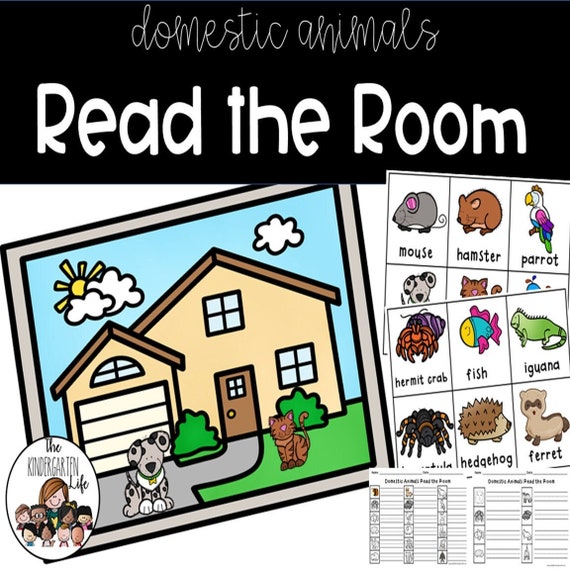 Domestic Animal Habitat Write the Room | Etsy