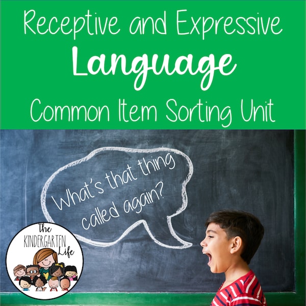 Receptive and Expressive Language - Etsy