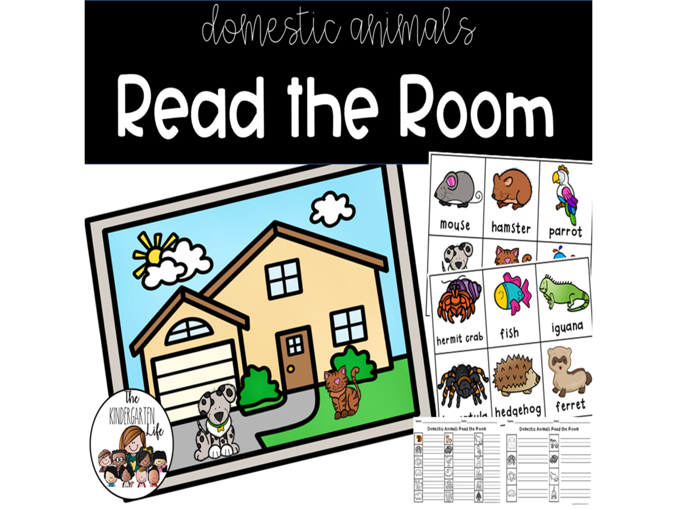 Domestic Animal Habitat Write the Room - Etsy