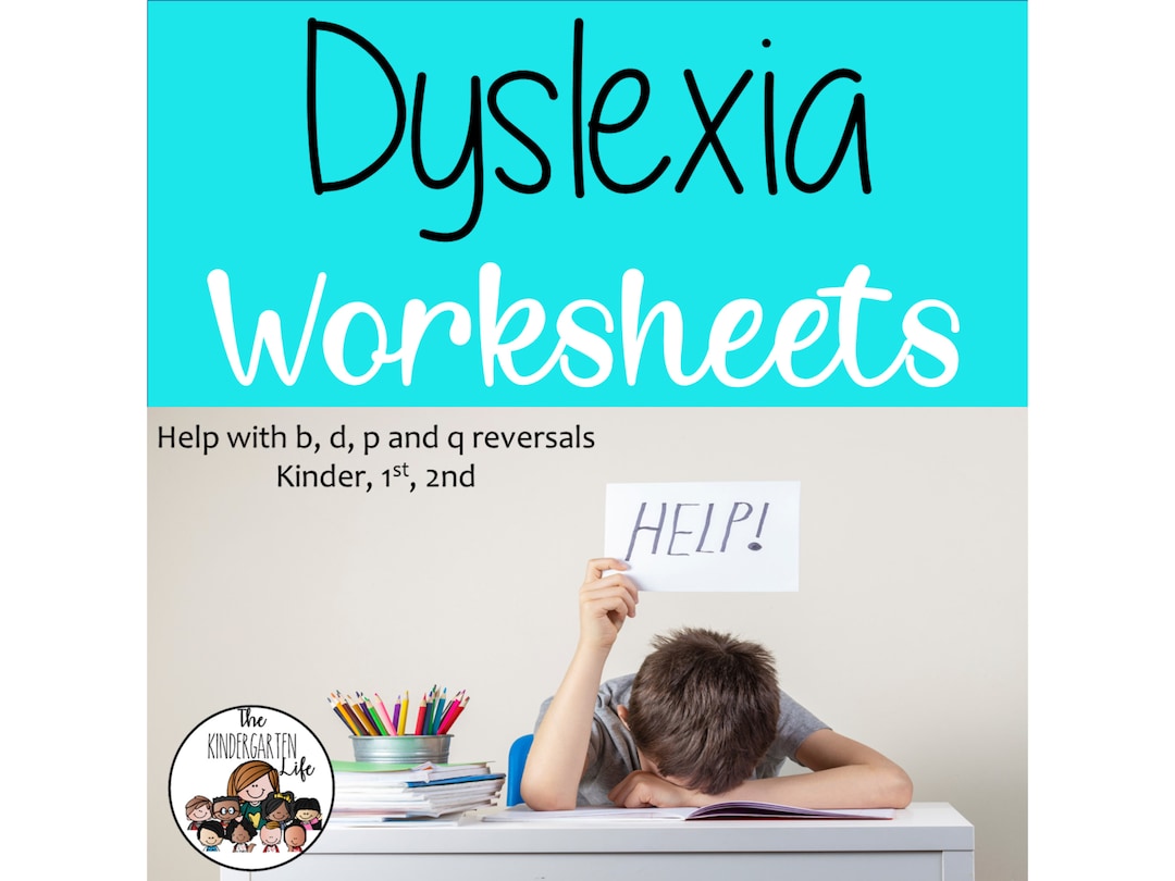 Dyslexia Worksheets for B,D,P,Q Letter Reversals for Pre-k ...