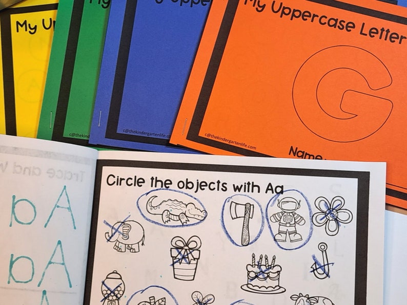 Alphabet Books: Letter Recognition and Sounds, Uppercase and Lowercase ...