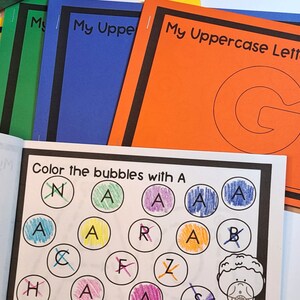 Alphabet Books: Letter Recognition and Sounds, Uppercase and Lowercase ...