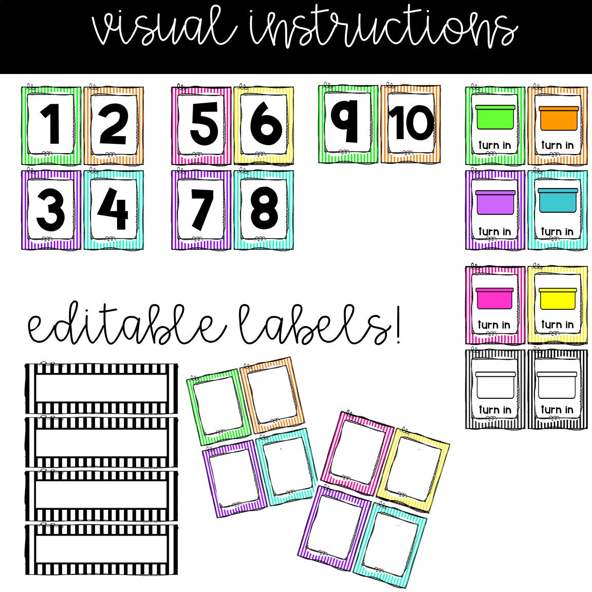 Visual Directions for Classroom Management: Special Education ...