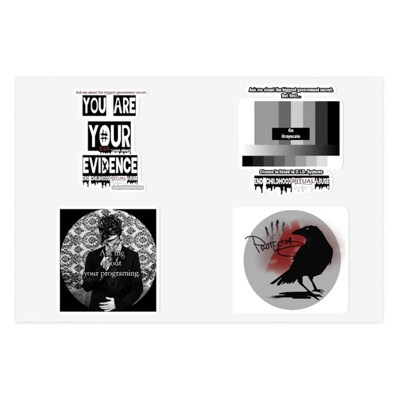 Protector System Vault Sticker Sheets | Etsy