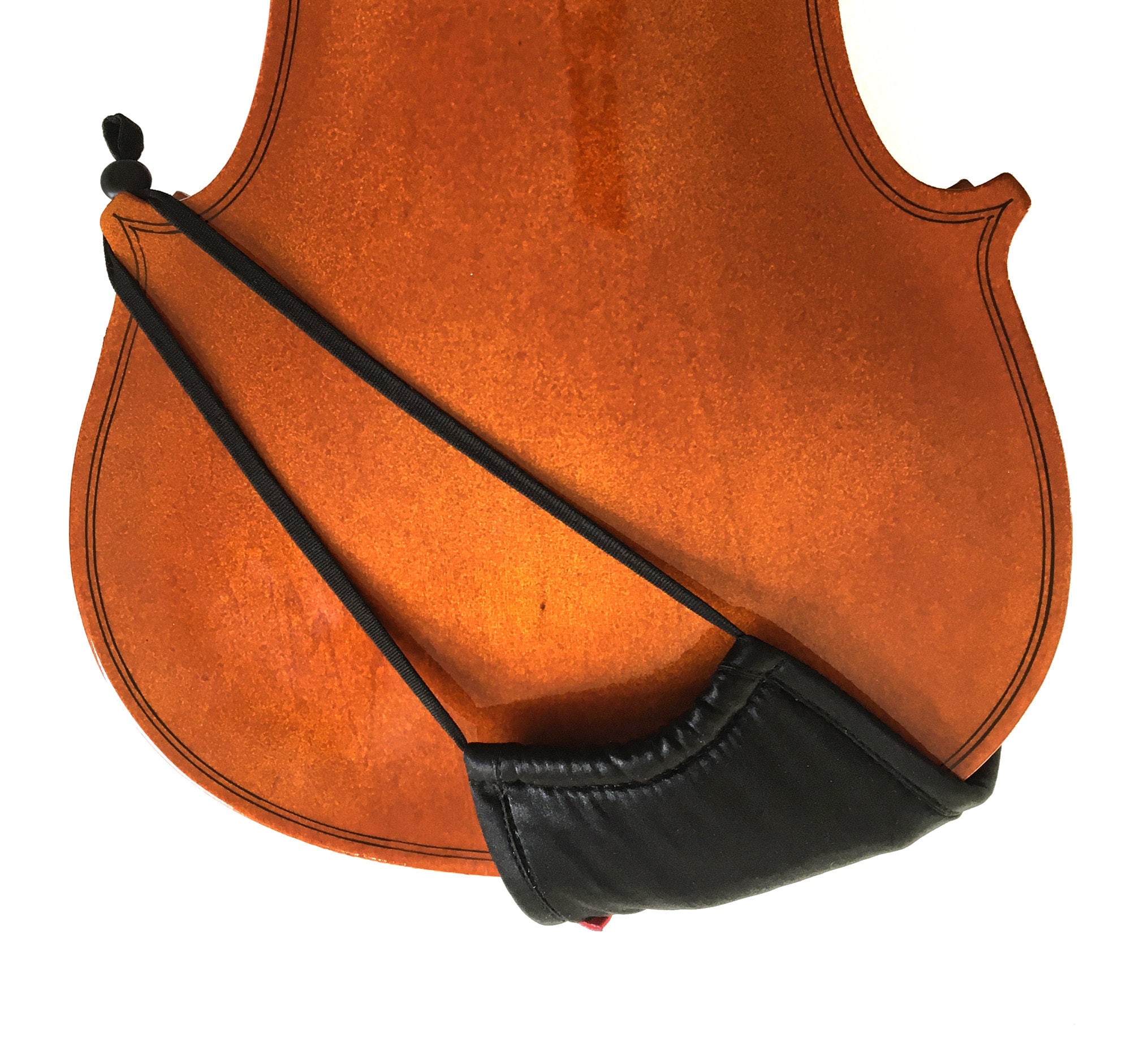 100% Silk Violin Chin Rest Cover Pad, Violin Chinrest Cover Pad, Black ...