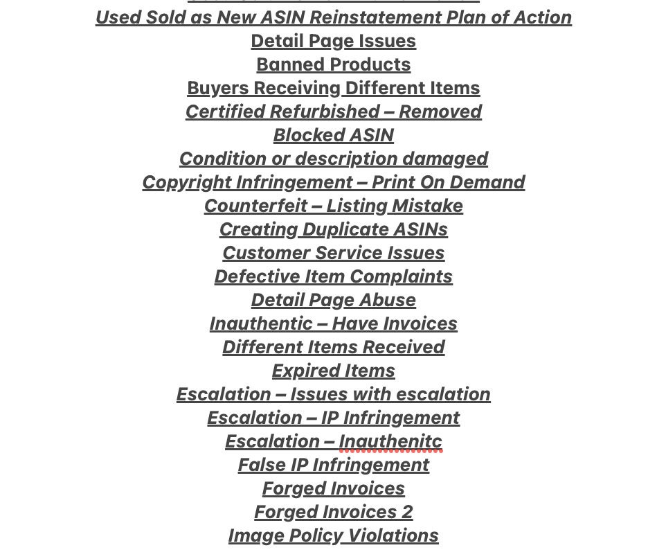 Plan of Action Letters for Amazon Sellers - Etsy