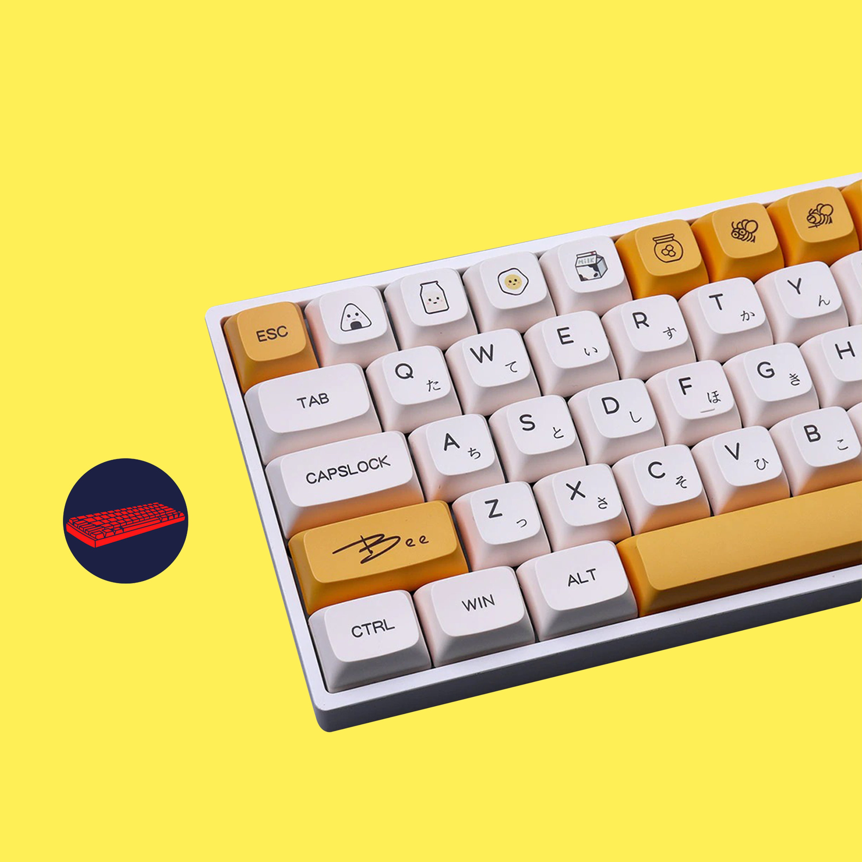 Computers & Peripherals Keyboards & Mice XDA Profile PBT Keycaps Subdye ...