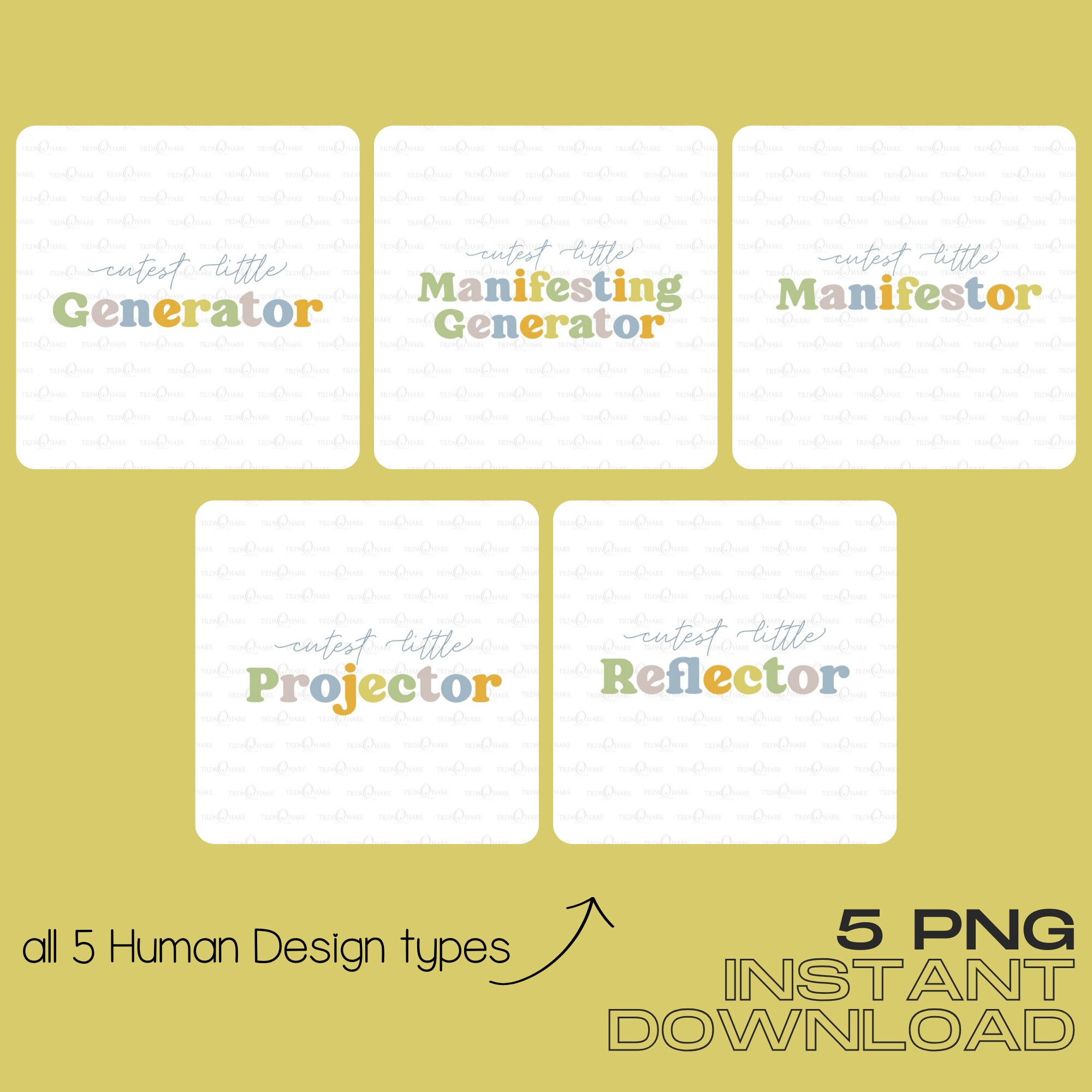 Human Design Printables Bundle for Kids Digital Design Human Design ...