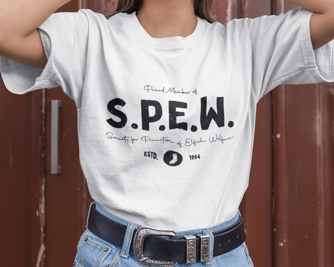 SPEW Shirt, Potter and Book Lover Tshirt, Potterhead Gift, Wizardry ...