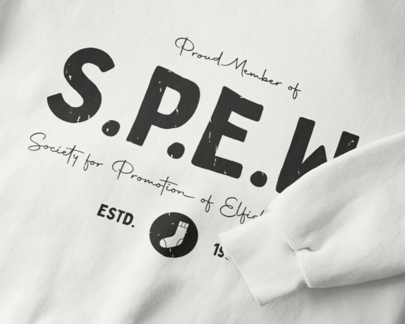 SPEW Shirt Potter and Book Lover Tshirt Potterhead Gift - Etsy UK