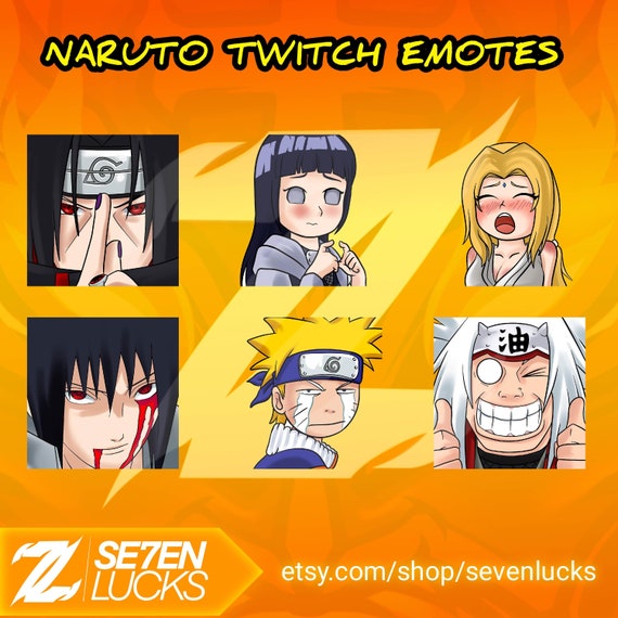 Digital Drawing & Illustration by Lumintu Vector Naruto Twitch Emotes ...