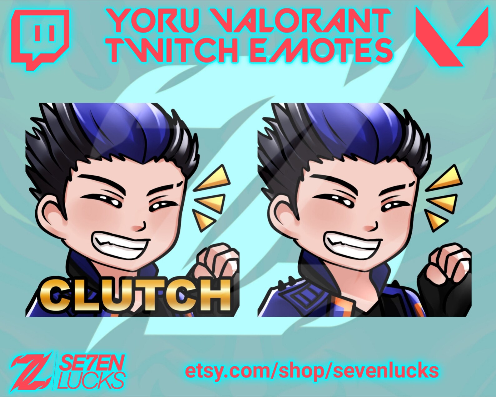 Yoru Valorant Twitch Emotes, Valorant Twitch Emotes, Kawaii Twitch ...