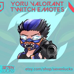 Yoru Valorant Twitch Emotes, Valorant Twitch Emotes, Kawaii Twitch ...