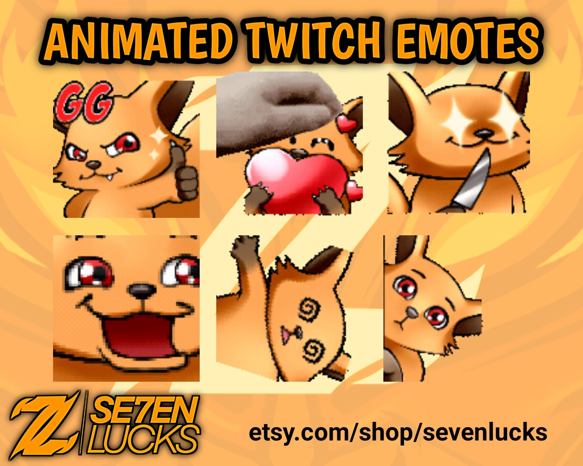 Emoticone Animé Twitch – Anime Twitch GIFs – QYUIST