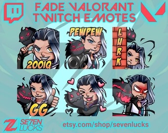 Raze Valorant Twitch Emotes, Valorant Twitch Emotes, Kawaii Twitch ...