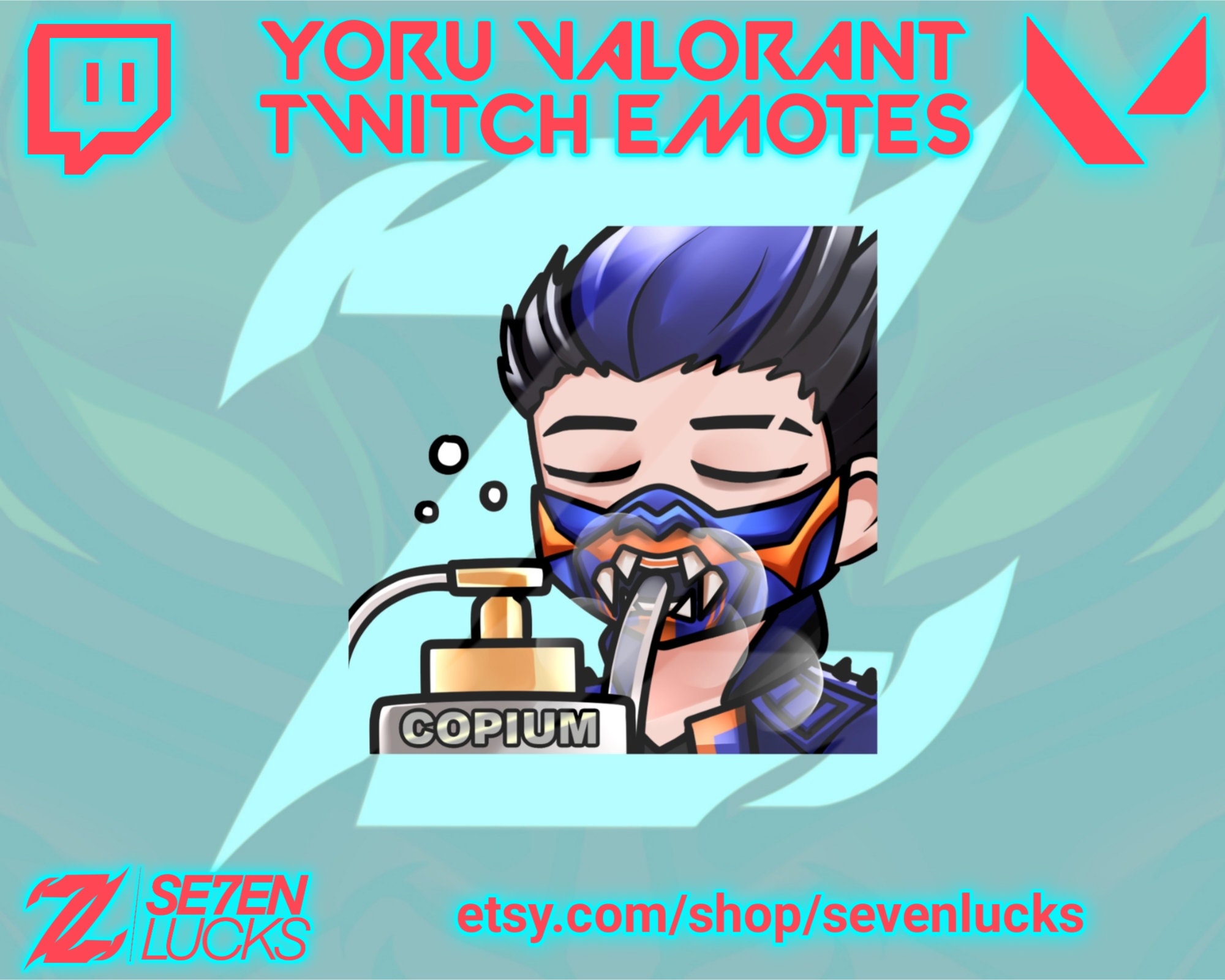 Yoru Valorant Twitch Emotes, Valorant Twitch Emotes, Kawaii Twitch ...