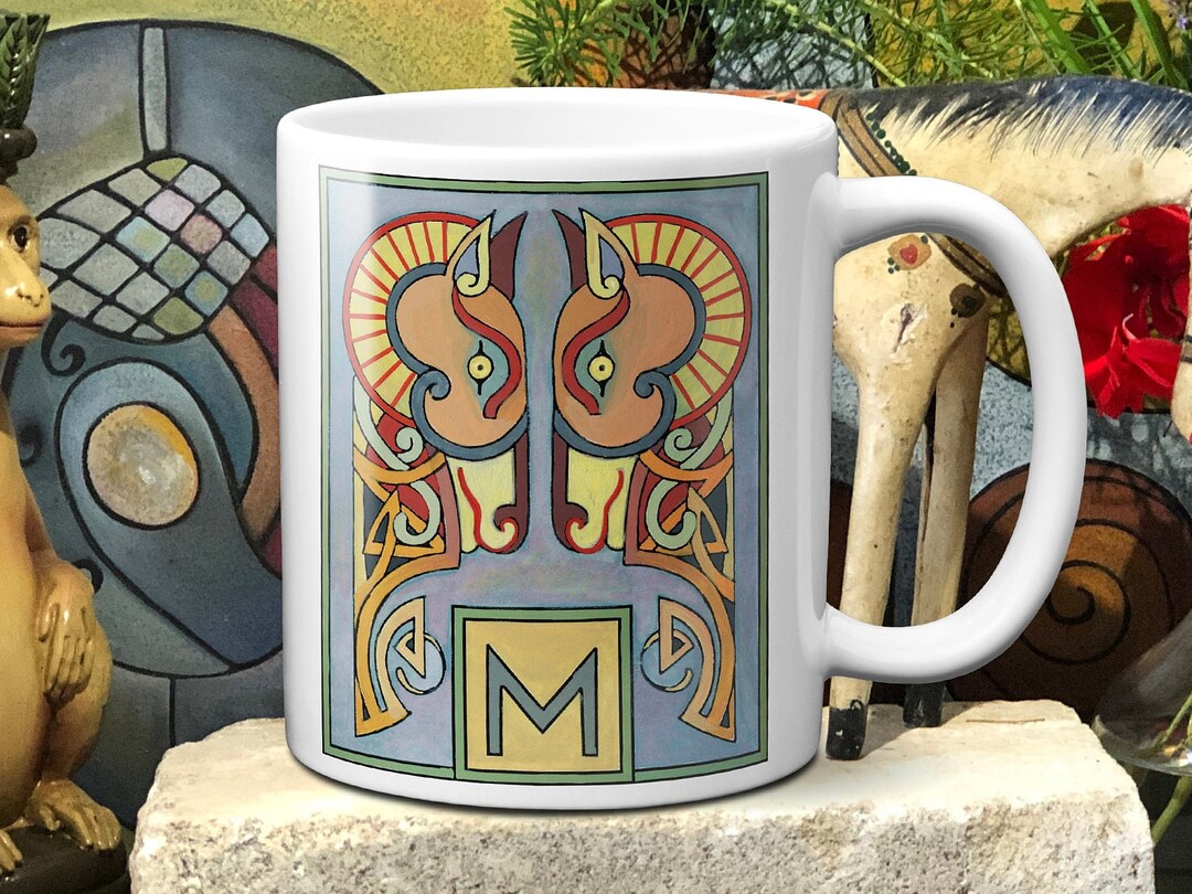19 Ehwax Rune Mug, Runestones, Futhark Runes, Runic Tarot, Coffee Mug ...