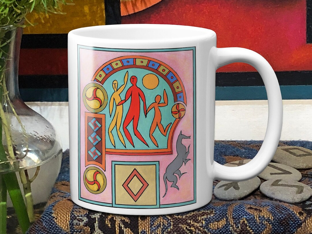 22 Inguz Rune Mug, Runestones, Futhark Runes, Runic Tarot, Coffee Mug ...