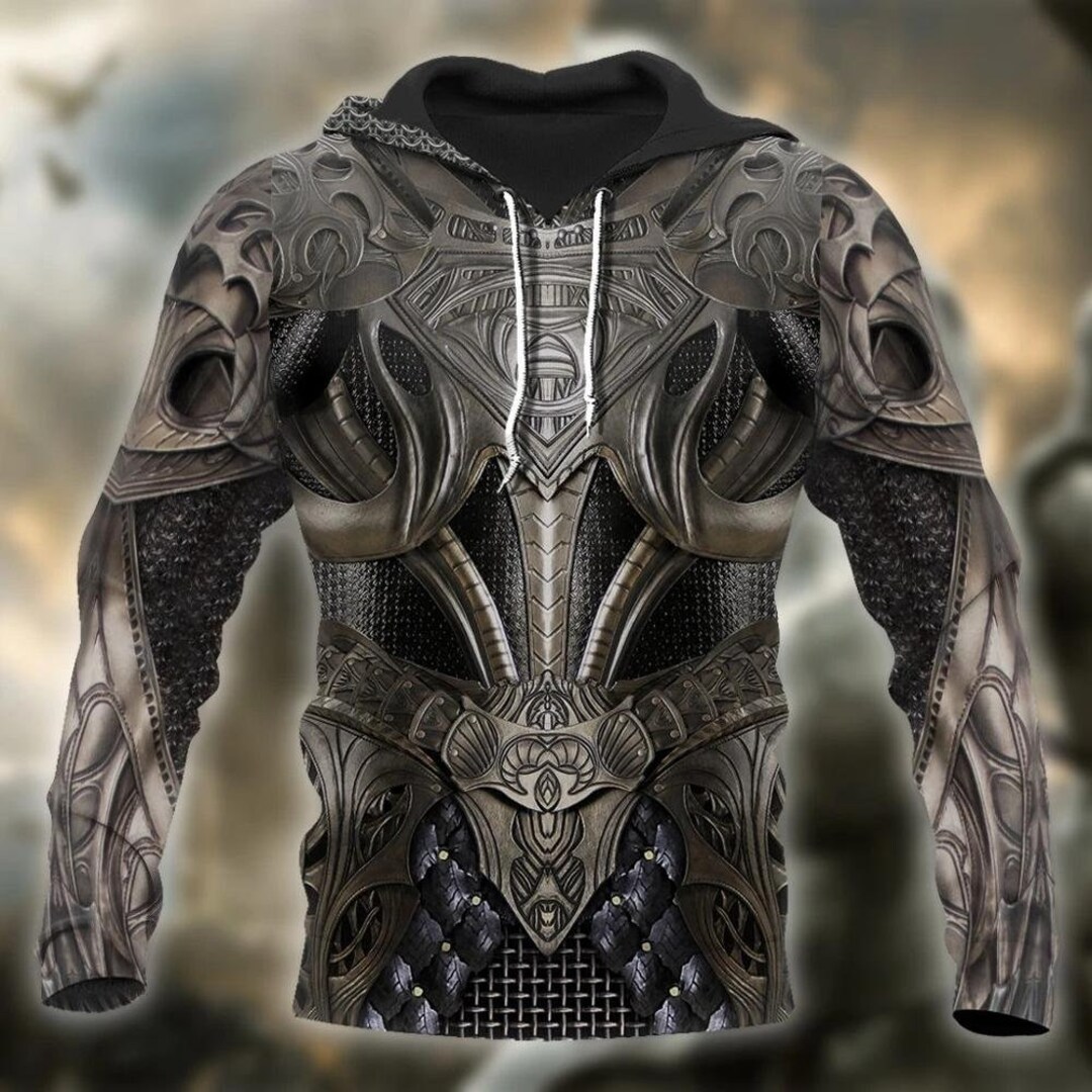 Armor Hoodie New Hooded Creative Design Hoodie Gift Hoodie - Etsy