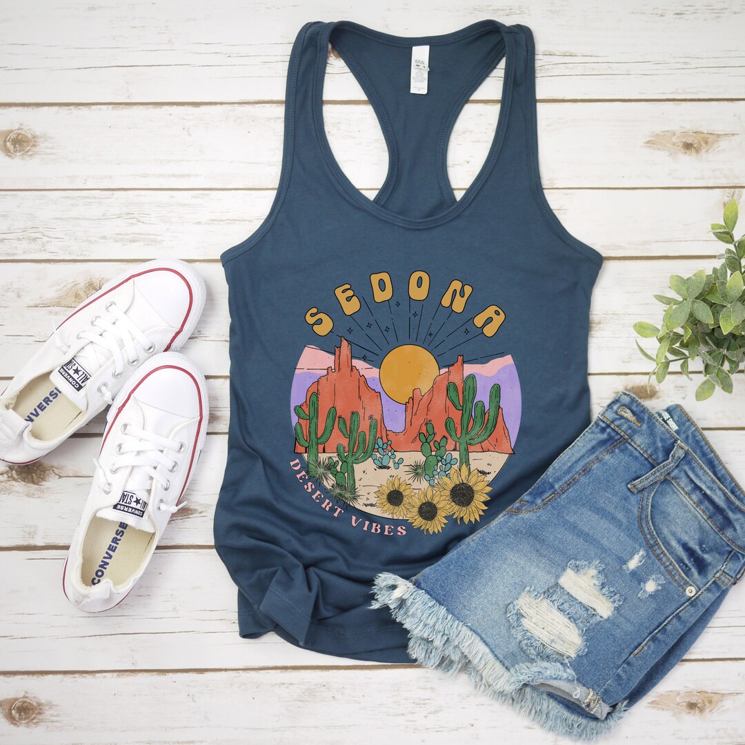 Sedona Tank Top, Desert Vibes, Arizona Vacation, Girls Trip ...